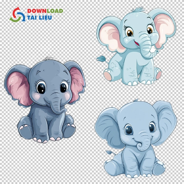 Tải 50+ Mẫu Con Voi Vector Đẹp File PNG, JPG Miễn Phí